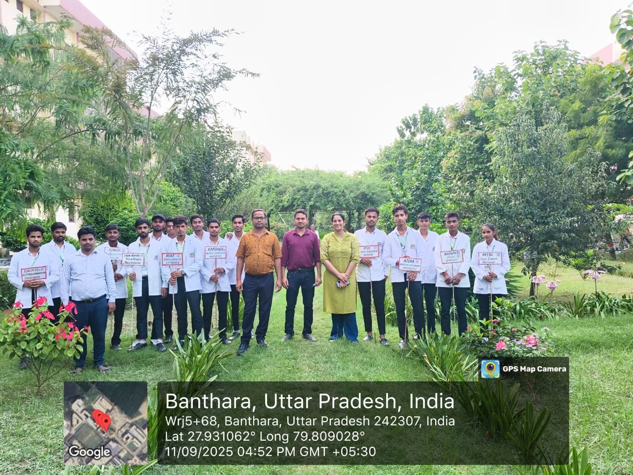 Varun Arjun University's IKS Initiative: QR Coding 500 Medicinal Plants ...